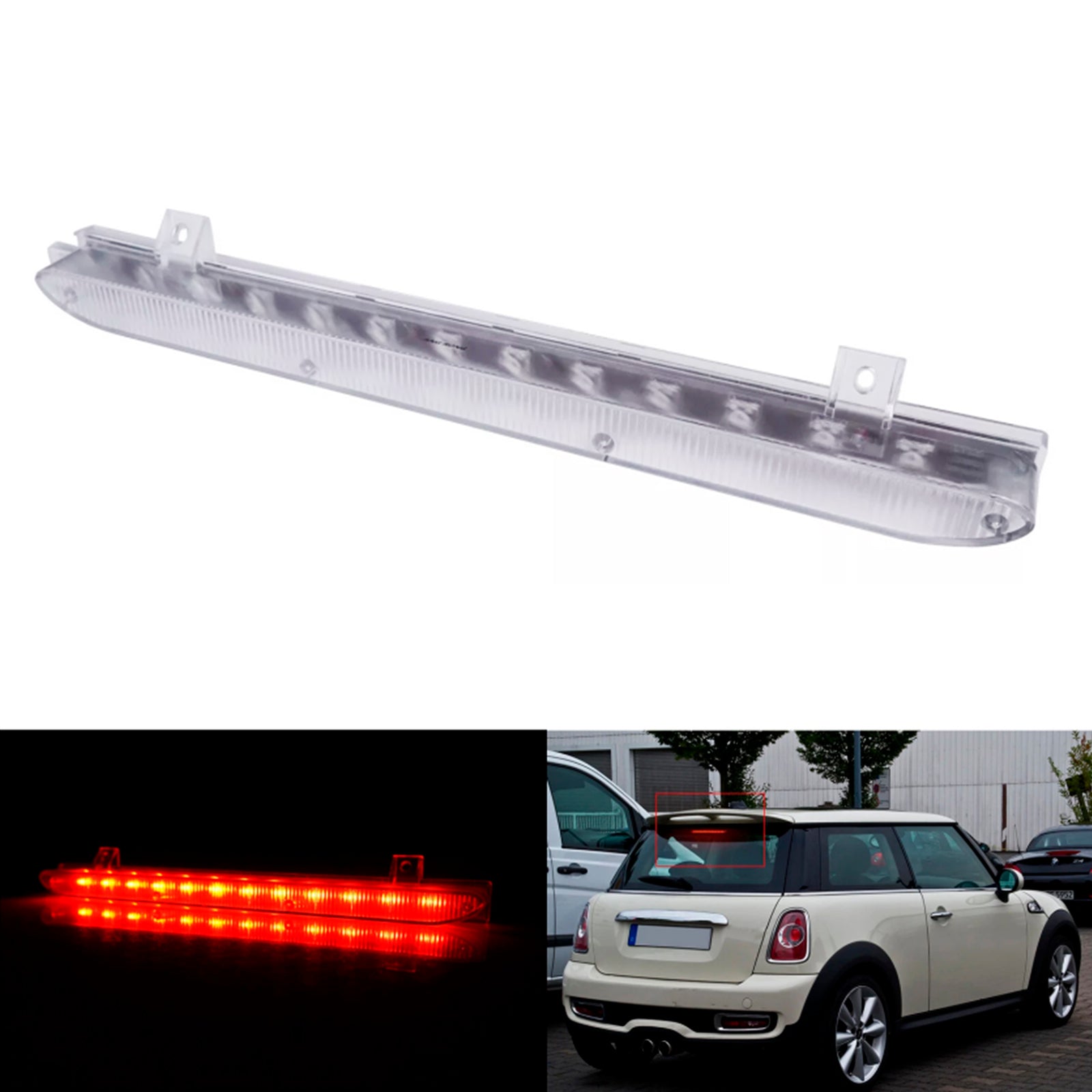 Mini Cooper Hatch R56 Countryman R60 Rear High Level Third Stop Brake ...