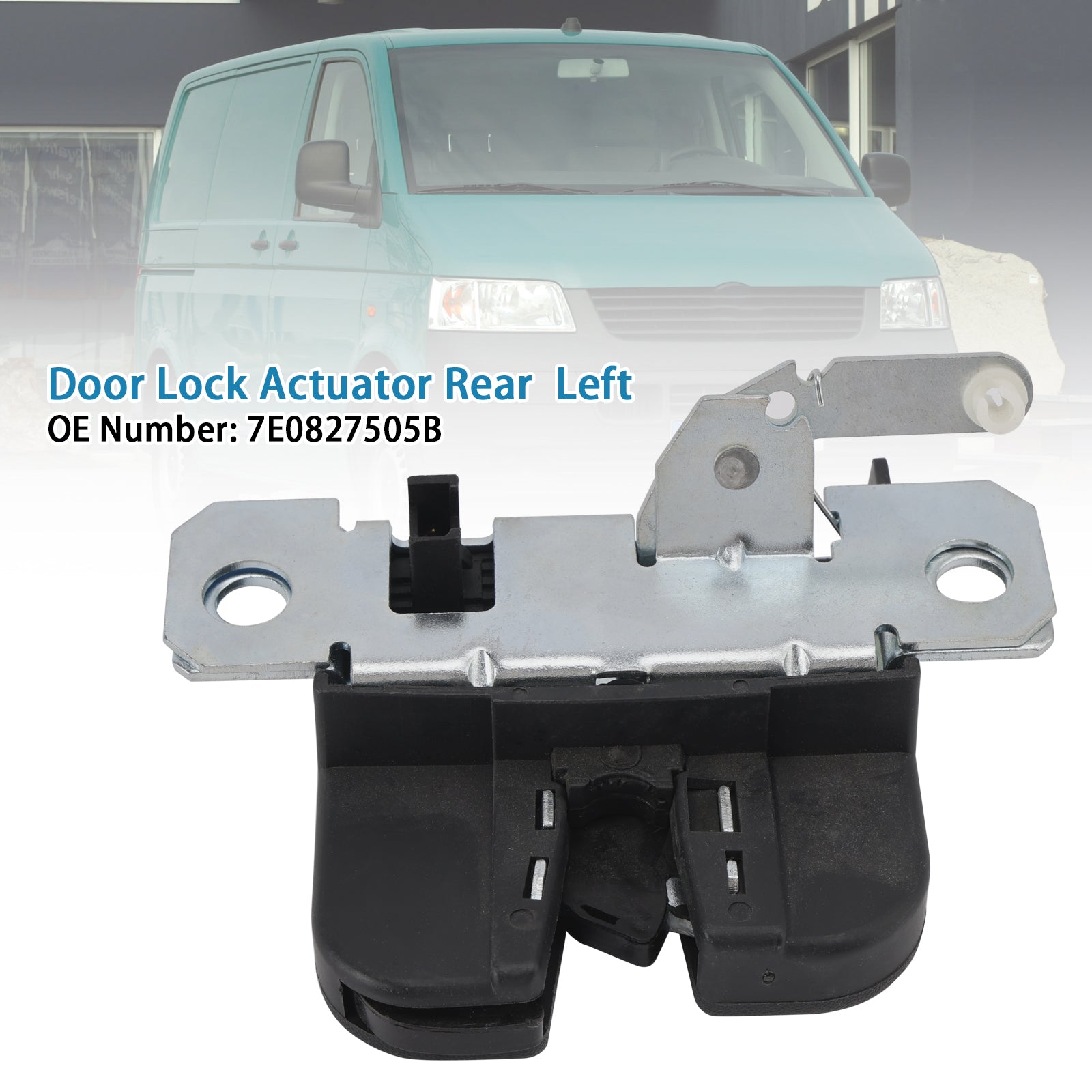 VW Transporter T5 T6 Rear Left Door Lock Actuator 7E0827505B – Champoo