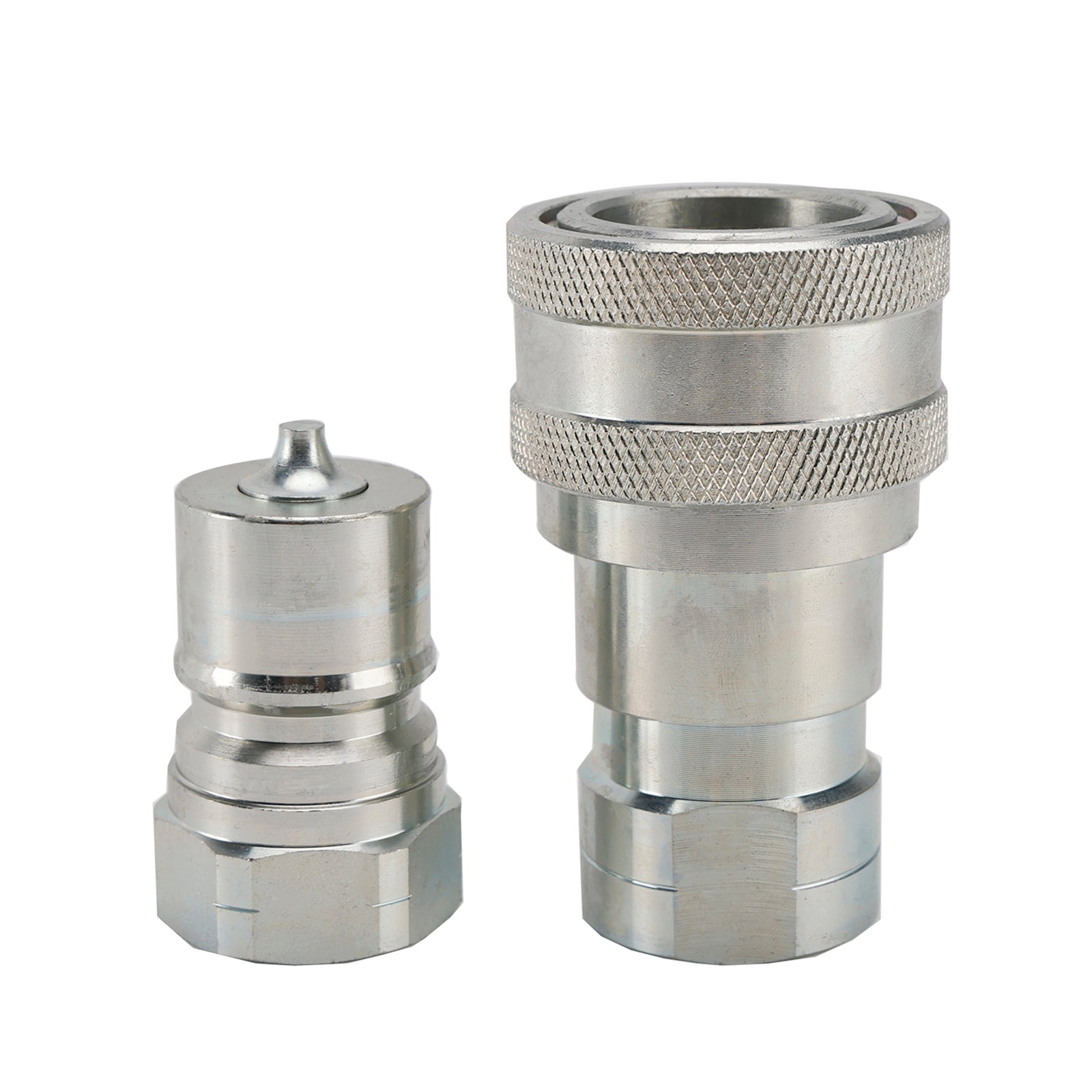 3/4" NPT ISO 7241-B Quick Disconnect Hydraulic Couplings / Couplers ...