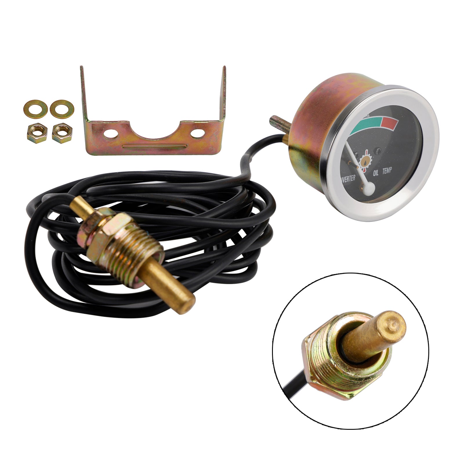 1W0702 1W-0702 Oil Temperature Gauge Indicator For Caterpillar Excavat ...