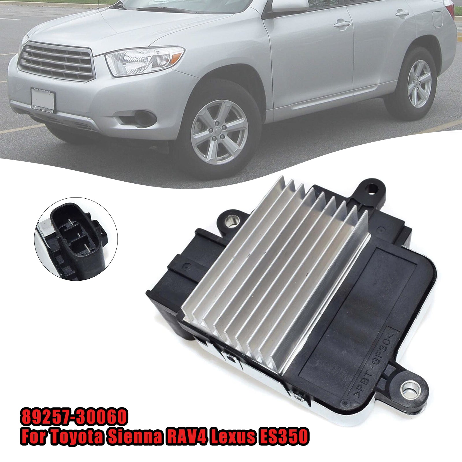 2007 Lexus GS350 89257-30060 Radiator Cooling Fan Module Unit – Champoo