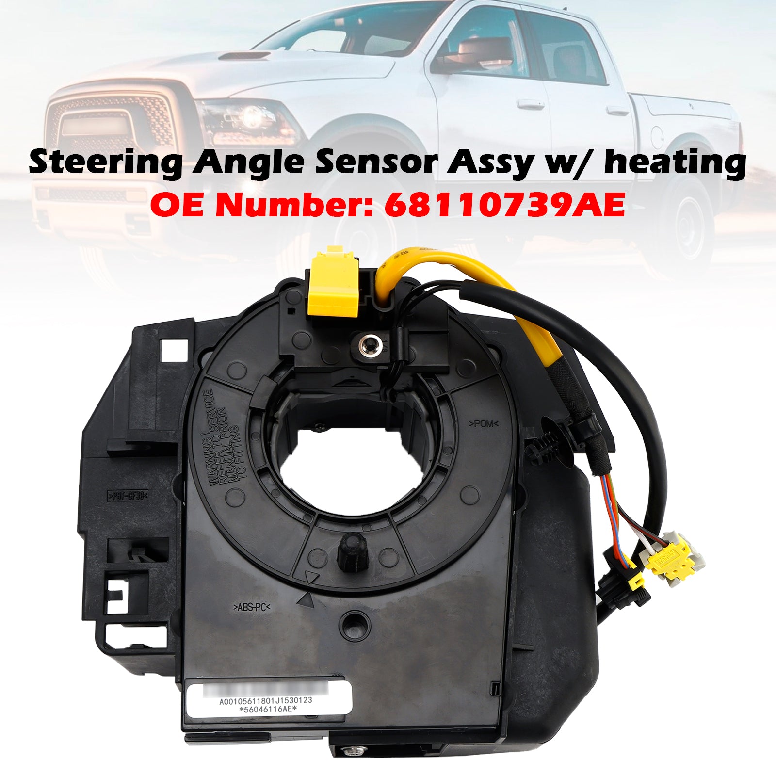 Steering Angle Sensor Assy 68110739AE For RAM 1500-3500 Laramie Dodge ...