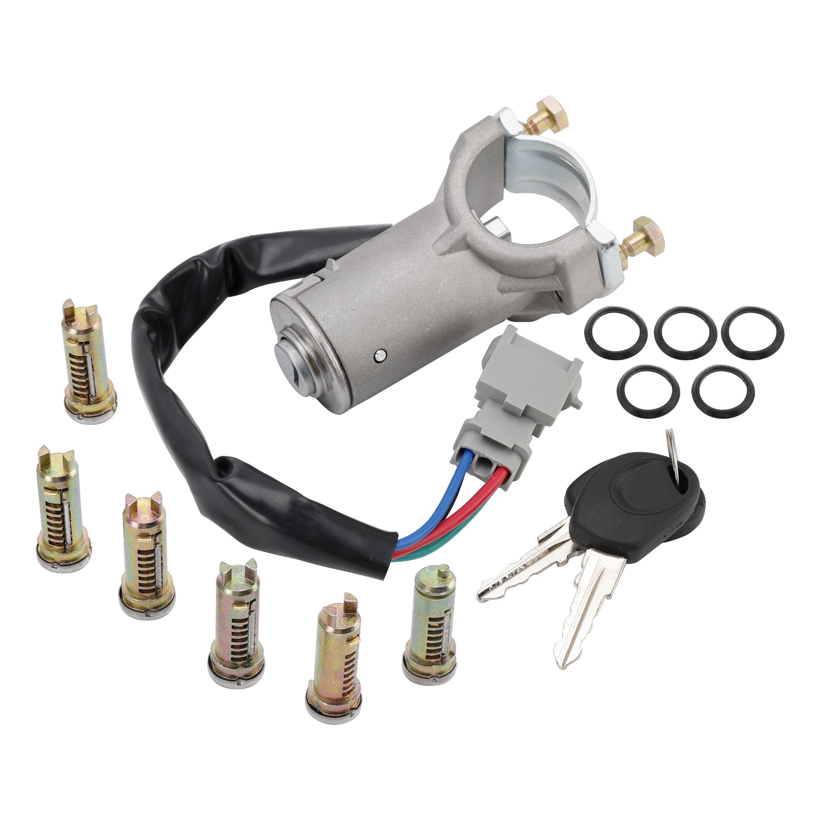 2000-2006 Iveco Daily 299172 Ignition lock + 6x locking cylinder + key ...