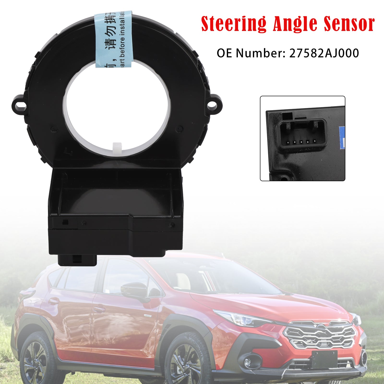 Steering Angle Sensor 27582AJ000 for 09-15 Outback 12-16 Forester Impr ...