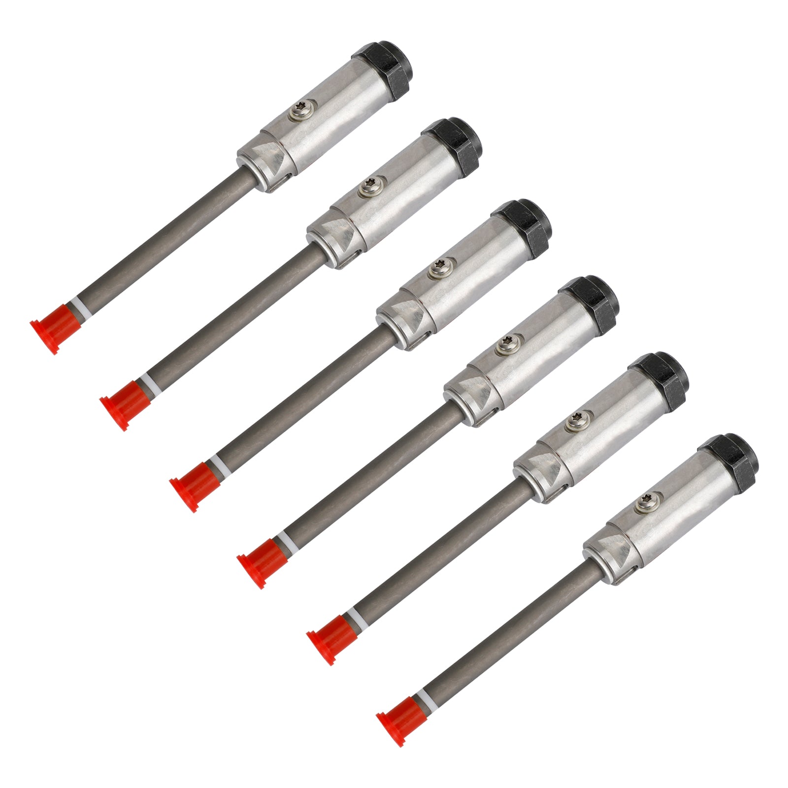 6PCS 4W7018 Diesel Fuel Injector Pencil Nozzle For Caterpillar 3406B E ...