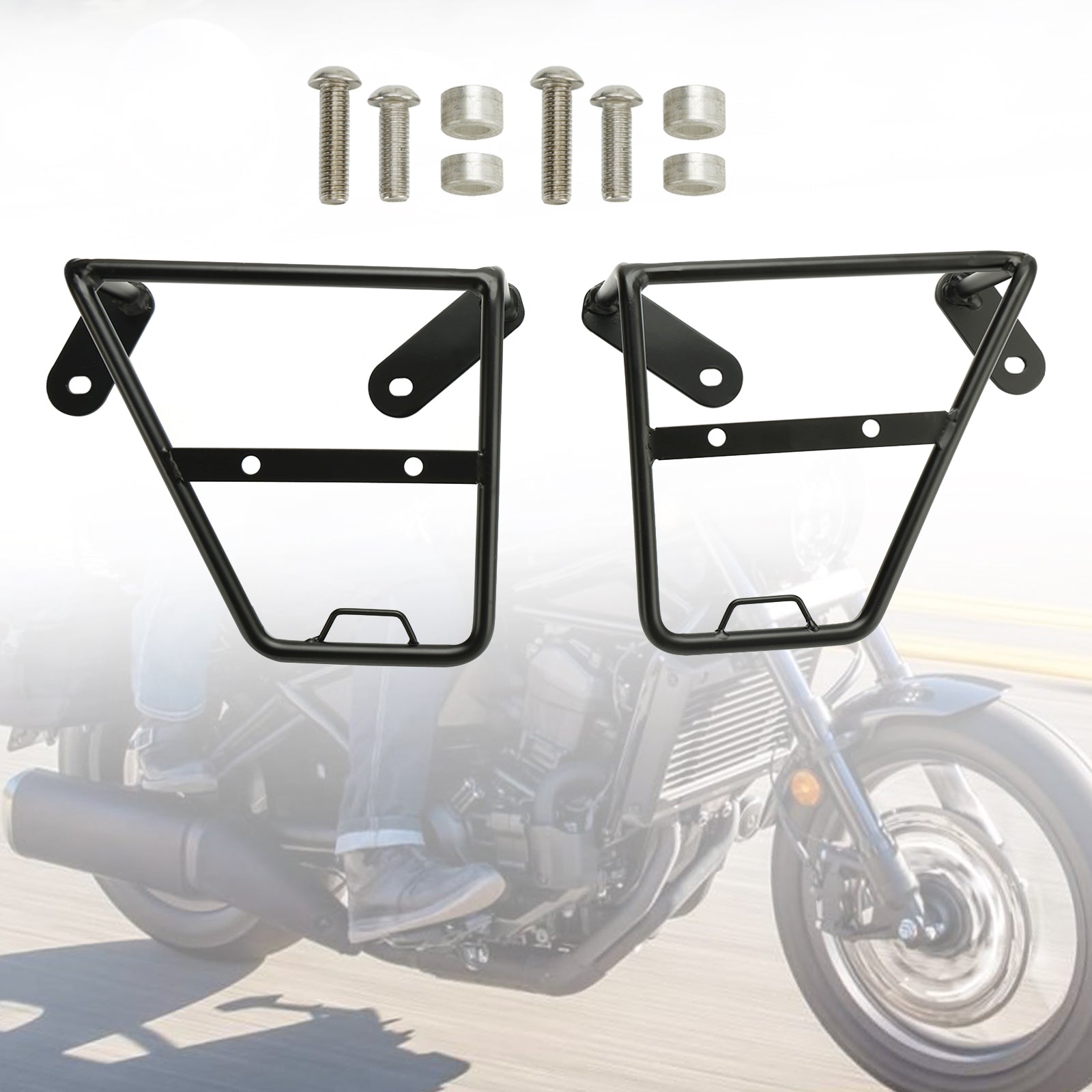Side Saddle Bag Mounting Bracket Black Fit For Honda Cmx Rebel 1100 21 ...