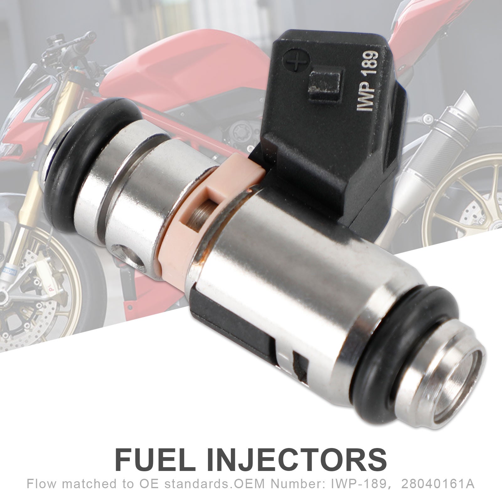 Fuel Injector IWP-189 For Ducati 848 1098 1198 Monster Streetfighter 2 ...