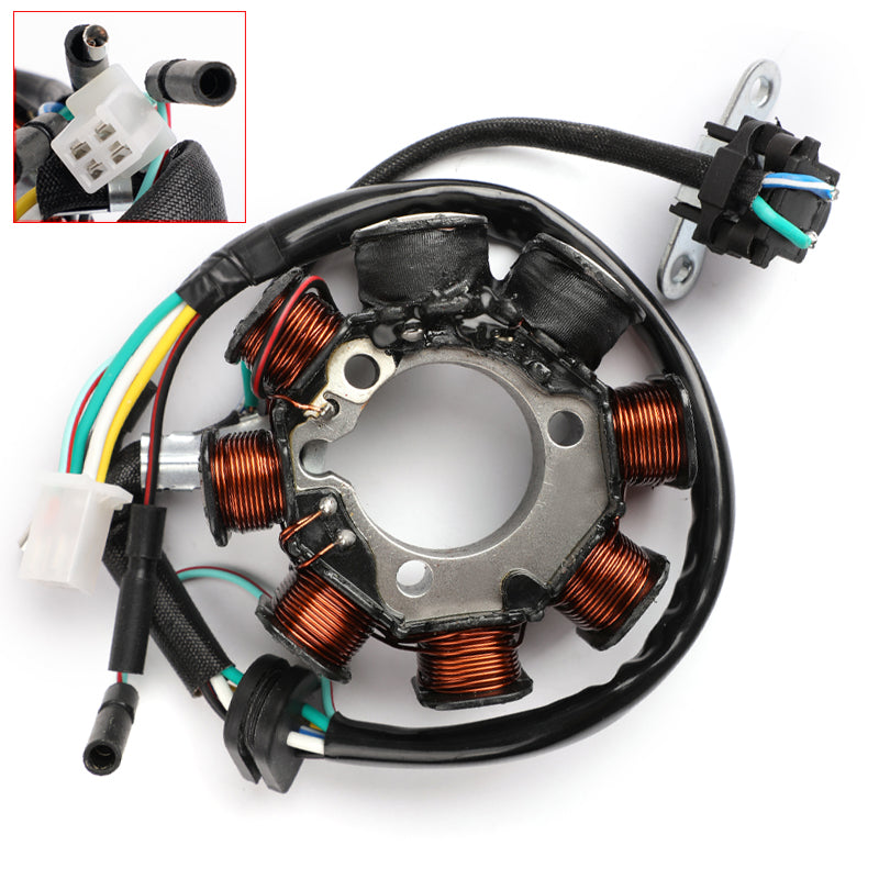 Generator Stator 12V 8 Poles For Honda CT110 Postie Bike 91-13 31120-4 ...