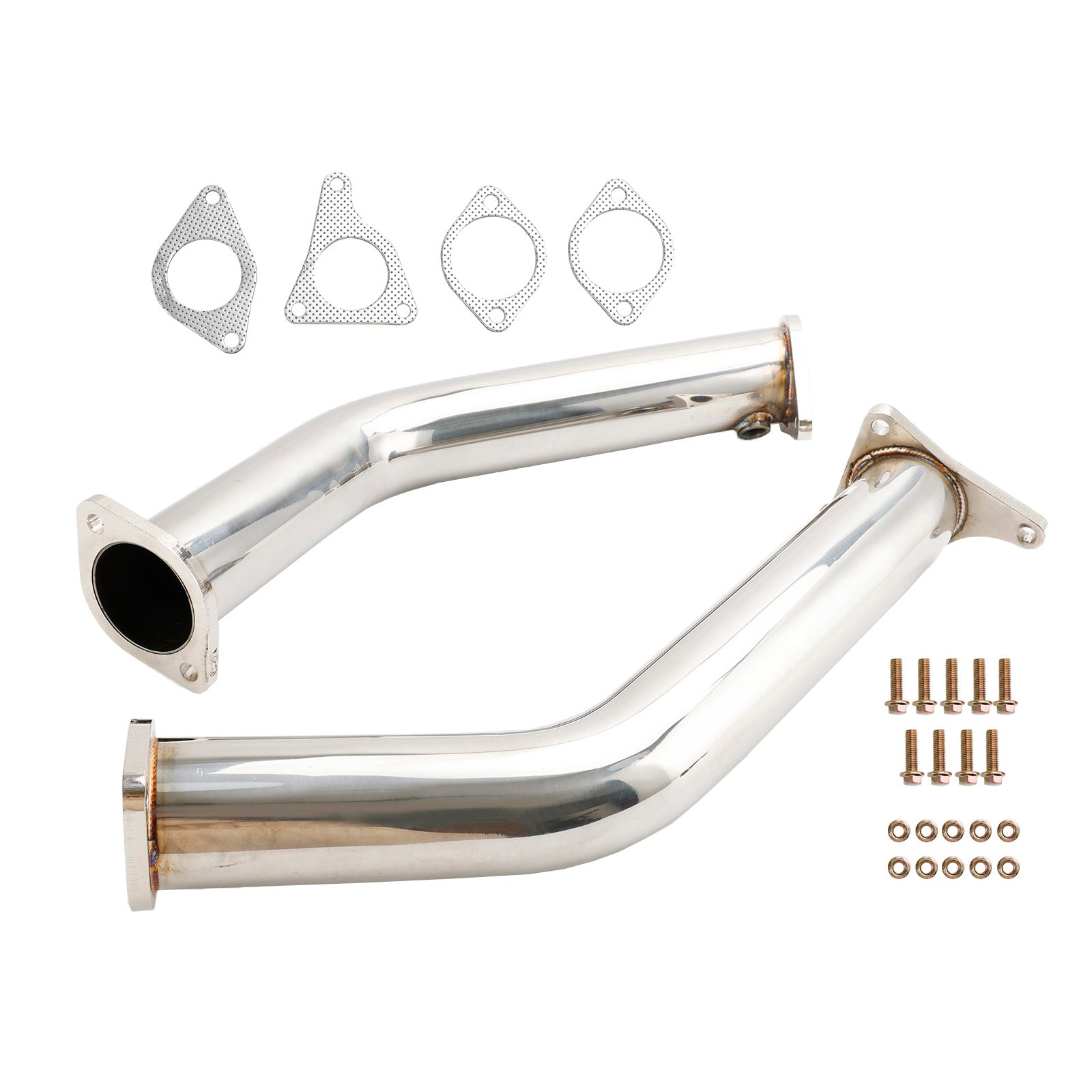 2016+ INFINITI Q50 VR30 Twin Turbo Exhaust Racing Downpipe Stainless S ...