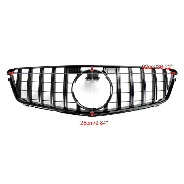 2008-2014 Mercedes Benz W204 C-Class C250 C300 C350 Front Bumper Grill ...