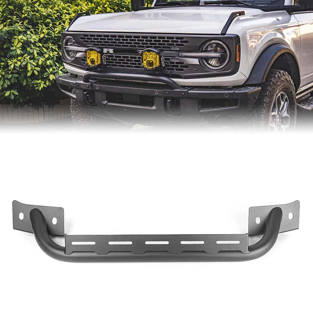 2021-2024 Ford Bronco Front Bumper Guard Black Protect Bar – Champoo
