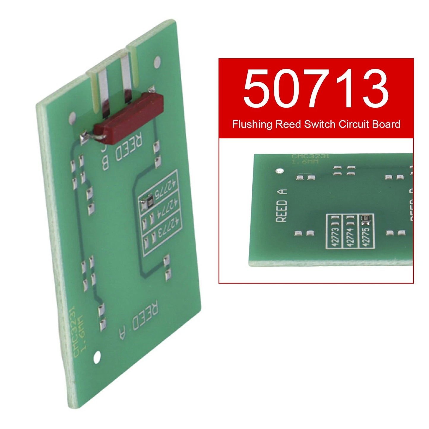 Thetford Flushing Reed Switch Circuit Board SC250 C250 Cassette Toilet ...